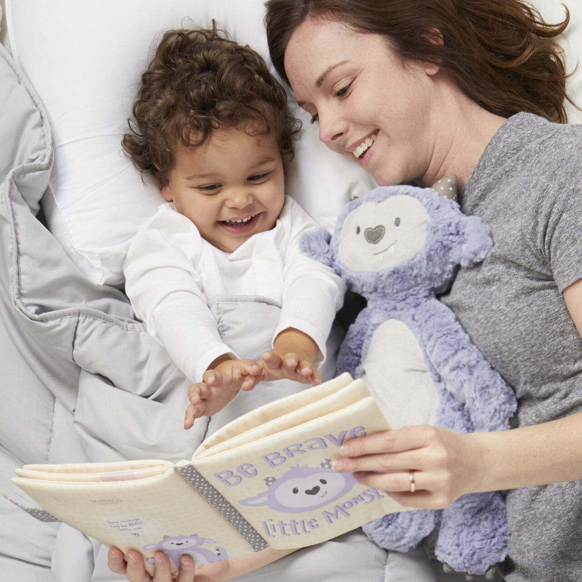 Be Brave Little Monster Soft Book – Cheeky Baby Boutique Rome