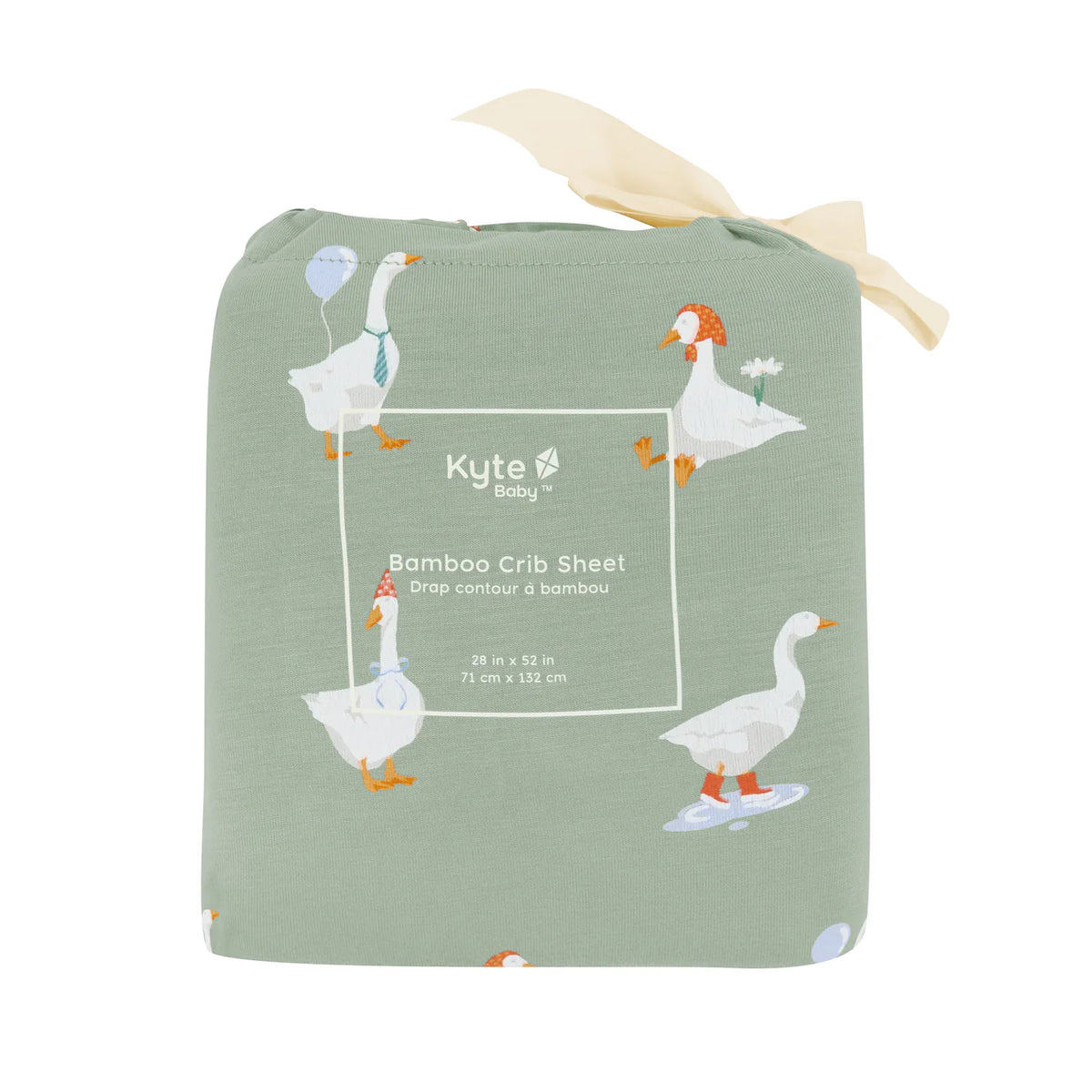Crib Sheet in Silly Goose – Cheeky Baby Boutique Rome