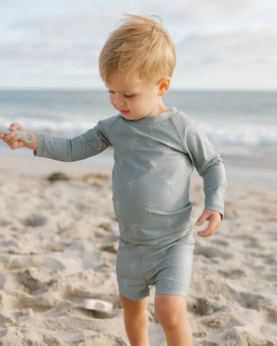 Finn Rashguard + Short Set || Palms (FINAL SALE) – Cheeky Baby Boutique ...