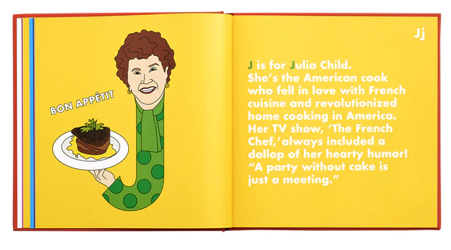 Chef Legends Alphabet Book – Cheeky Baby Boutique Rome