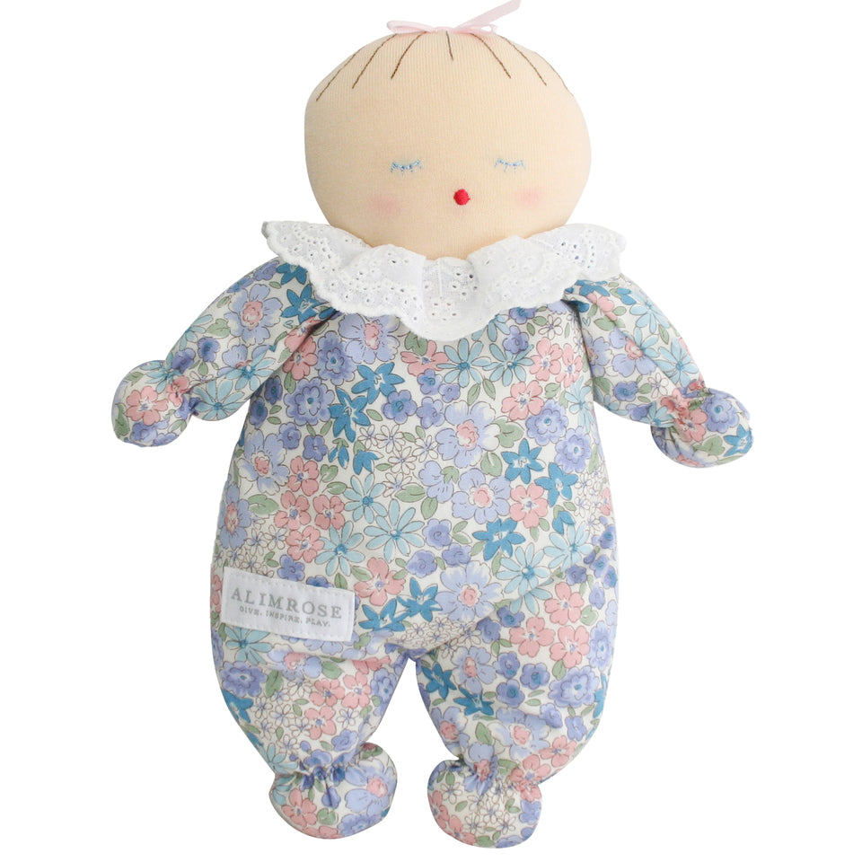Asleep Awake Baby Doll Liberty Blue – Cheeky Baby Boutique Rome